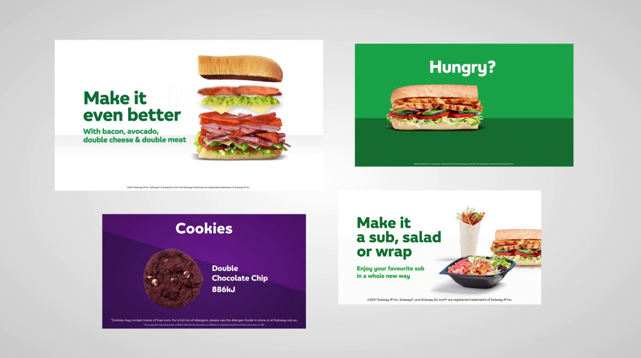 Subway Digital Menu Boards – Prendi